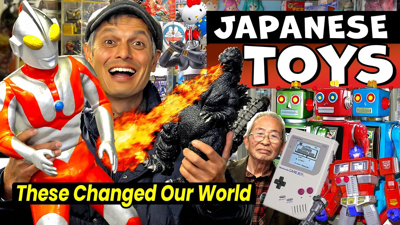 How JAPANESE TOYS took over our World - ONLY in JAPAN